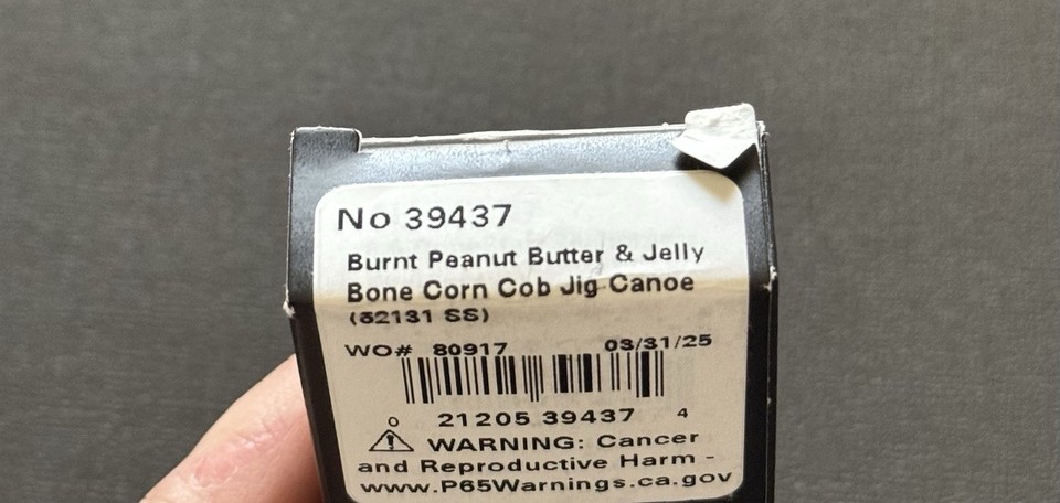 🔥 Canoe XX 62131 Burnt Peanut Butter & Jelly Bone Canoe Pocket Knife PB ...