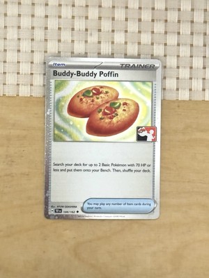 Buddy-Buddy Poffin 144/162 Stamped Prize Pack Series Cards Holo | eBay