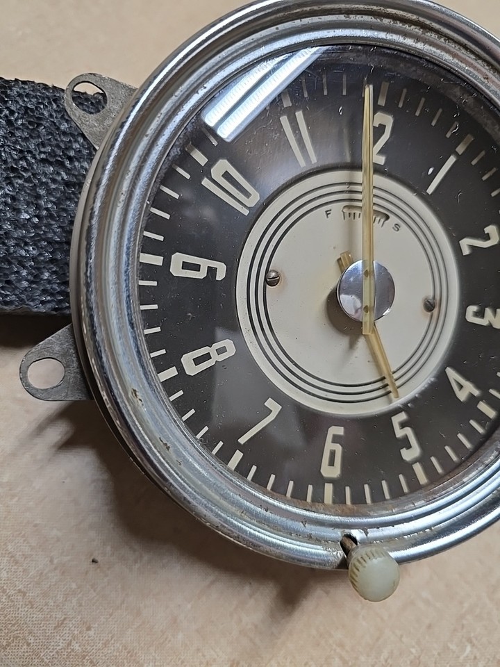 GM OEM 1947 1948 Chevrolet DASH CLOCK Fleetline STYLELINE COUPE SEDAN ...