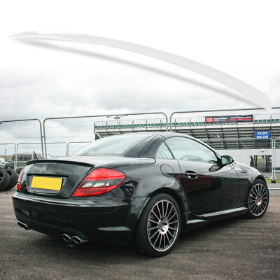 Painted Trunk ABS Spoiler For Mercedes Benz SLK R171 A Style Calcite ...