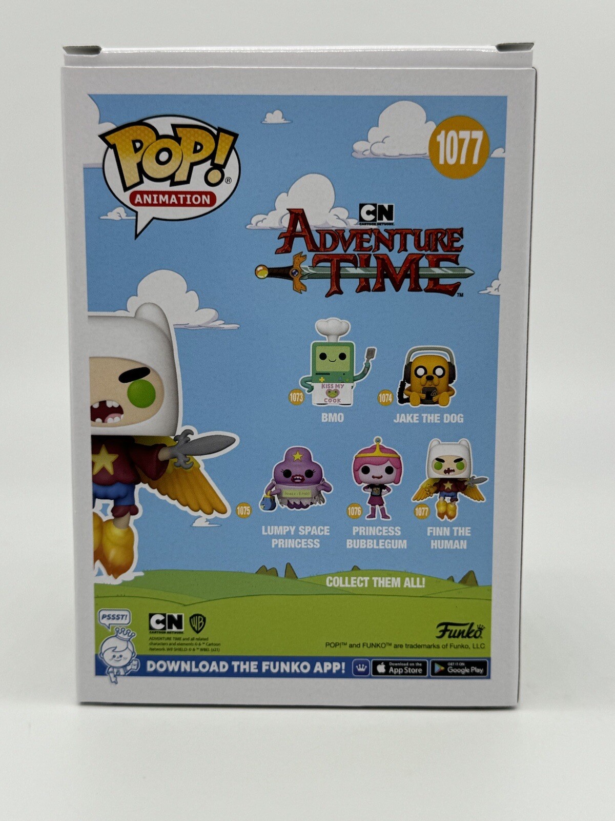 Funko Pop! Animation # 1077 Adventure Time Ultimate Wizard Finn the ...