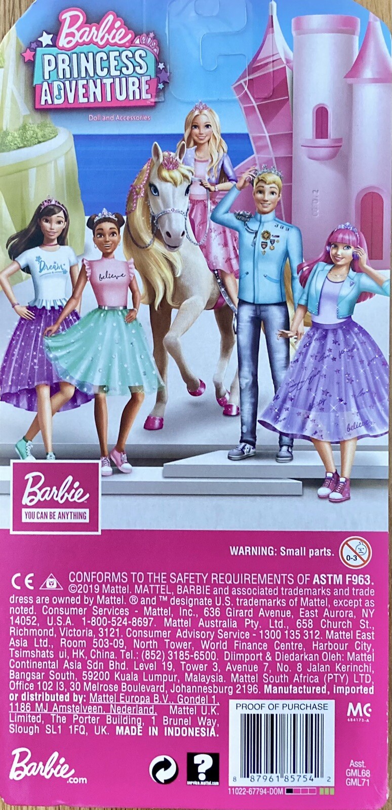 Barbie Doll Princess Adventure Renee - 2019 NRFB for sale online | eBay