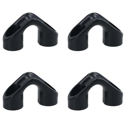 4pk 12mm Bridge Fairlead Bullseye Sheet Eye Tie Down Hook Strap Boat ...