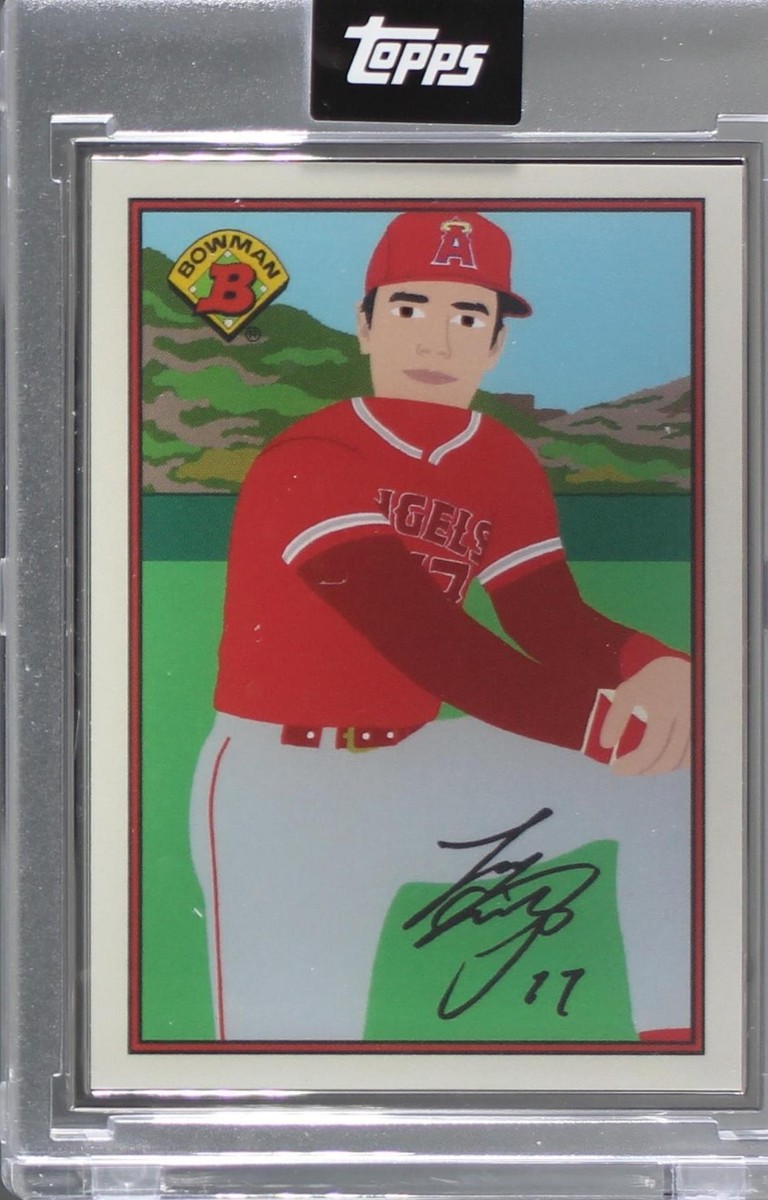 2021 Topps 1989 Bowman X Keith Shore - Artist Proof #13 Shohei Ohtani ...