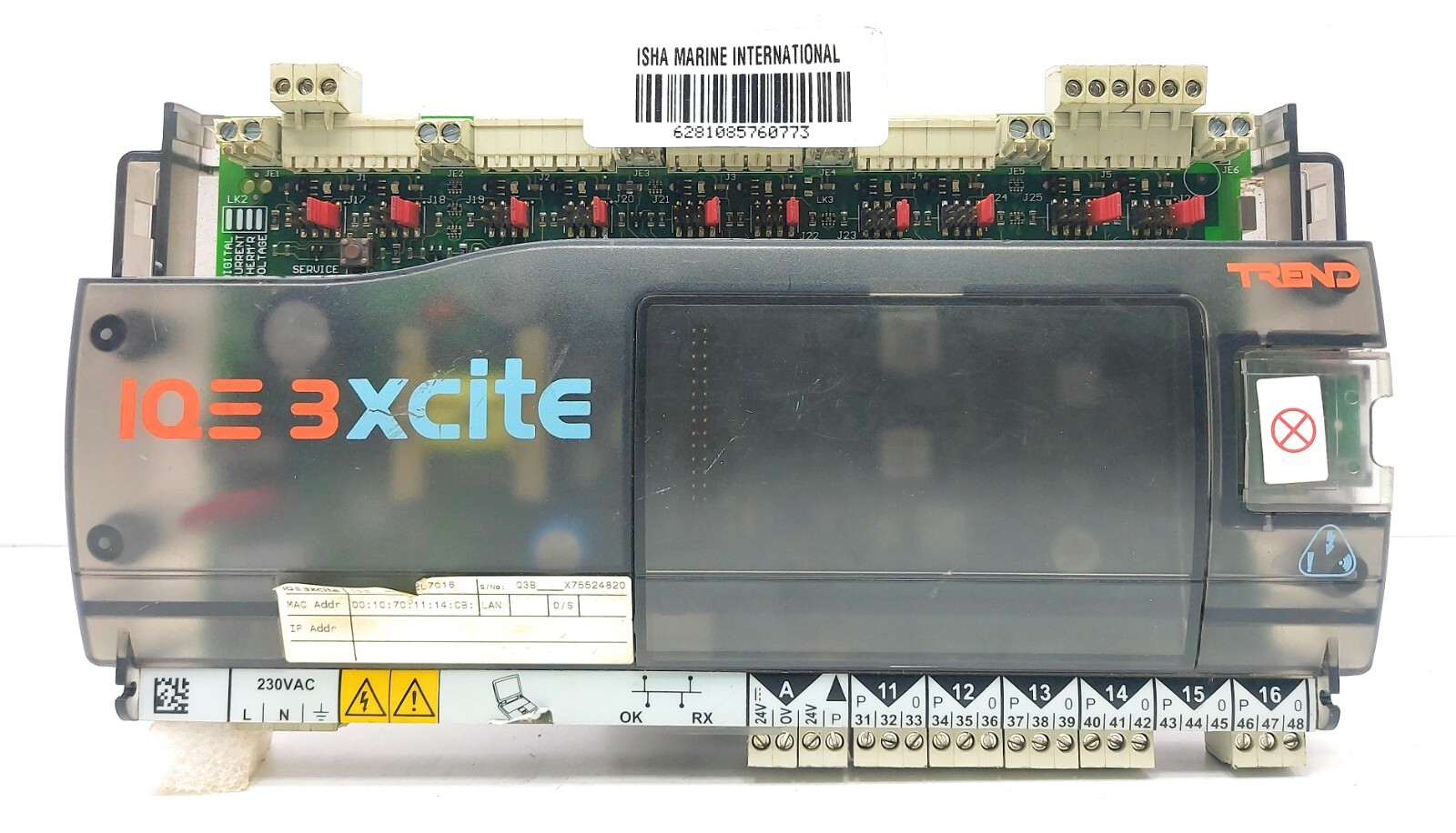 Trend IQ3XCITE/16/BAC/100-240 Web Enabled Controller IQ3-4002U7016 | eBay