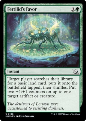 FERTILID'S FAVOR x4 mtg NM-M March of The Machine 4 Common | eBay