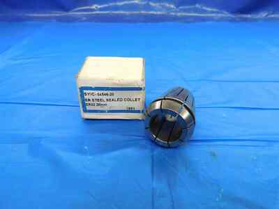 SYIC ER32 COLLET 04546-20 SIZE 20MM STEEL SEALED 20 mm METRIC SYIC ...