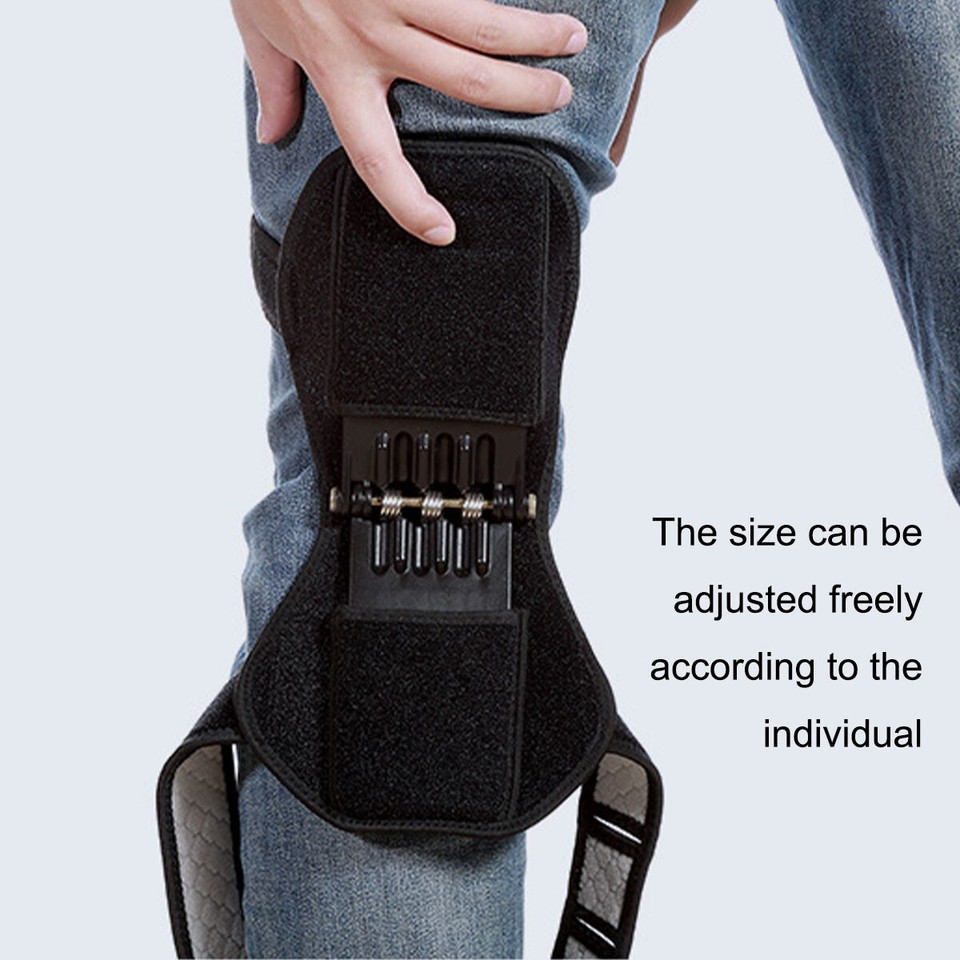 2X Power Spring Knee Pads brace Leg Support Rebound Lift Stabilizer ...
