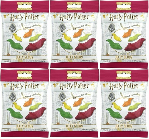 6x Jelly Belly Harry Potter Jelly Slugs Chewy Candy Slugs 56g American ...