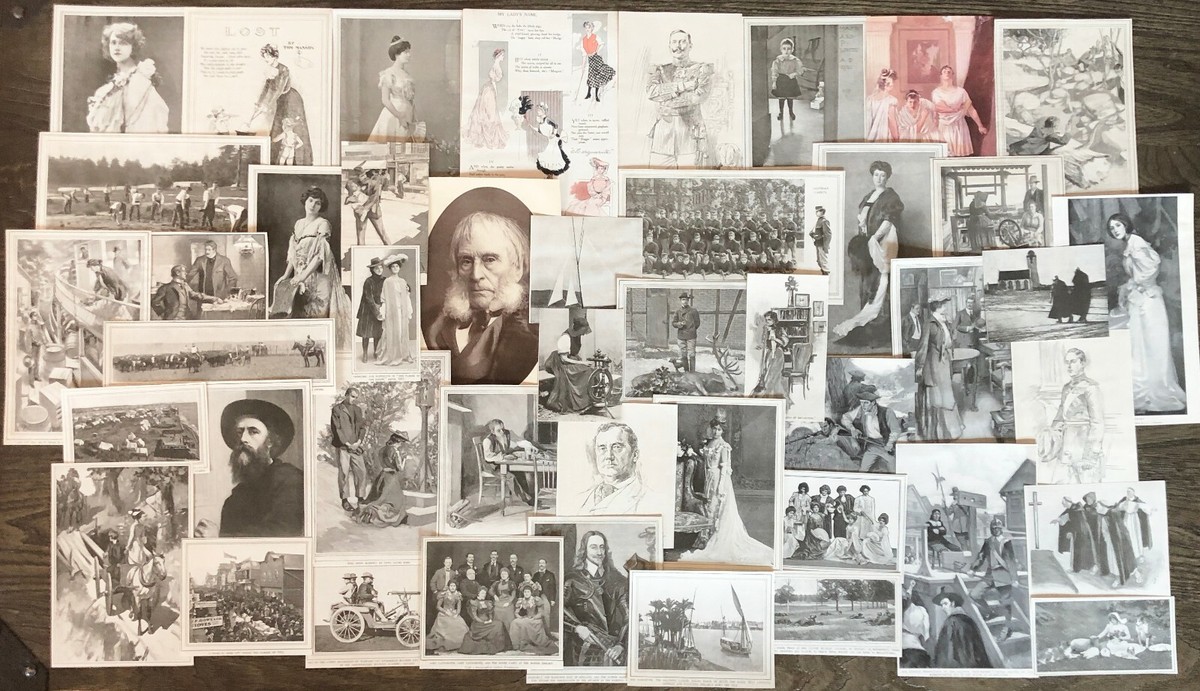 Magazine Paper Collage