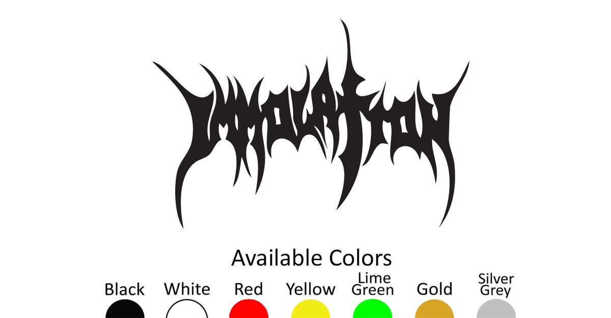 Immolation Band Logo Immolation Band Logo Tees" Essential T Shirt For