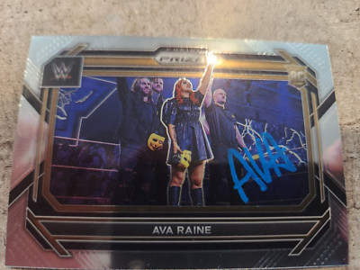 AVA RAINE SIGNED ROOKIE CARD AUTOGRAPHED WWE WWF NXT | eBay