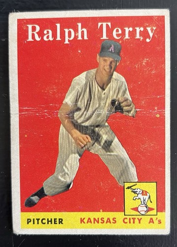 1958 Topps - Ralph Terry #169 | eBay