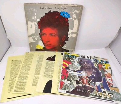 Bob Dylan Biograph 1985 Deluxe Edition Box Set 5x LP Vinyl w/ Booklet ...