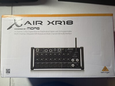 Behringer XAir XR18 18-Channel 12-Bus Portable Digital Mixer - READY TO ...