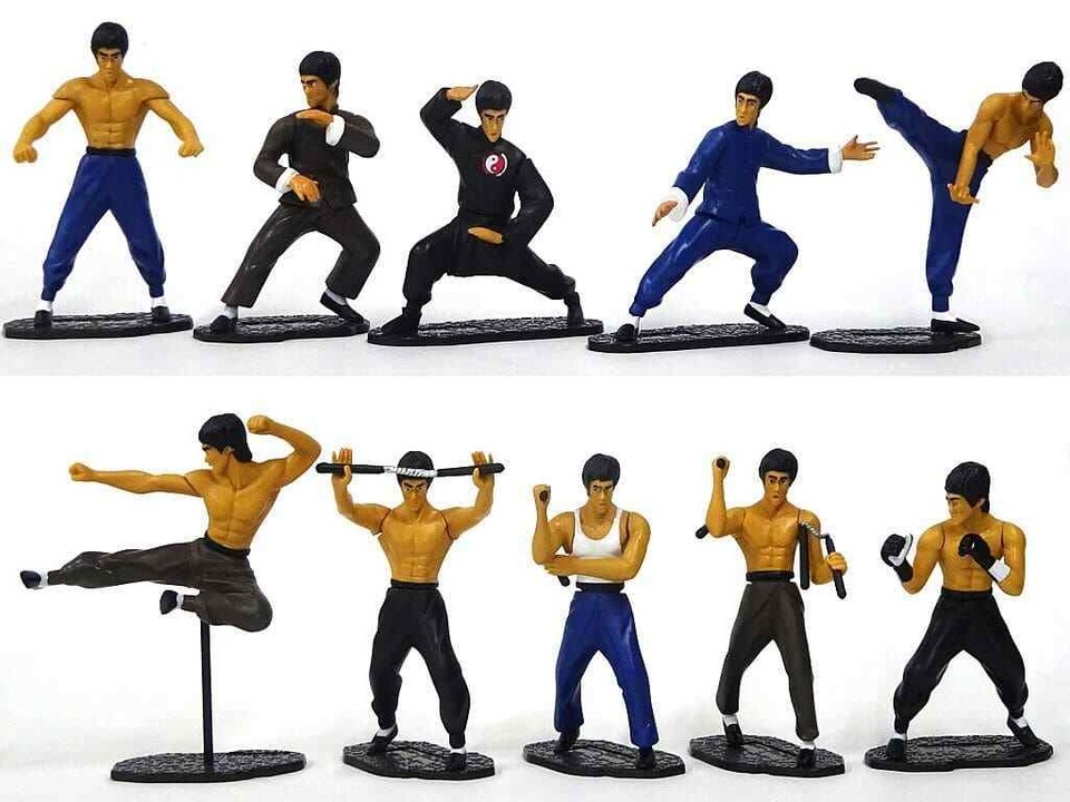 Trading Figures All 10 Types Set Dydo Blend Bruce Lee Figure Collection ...
