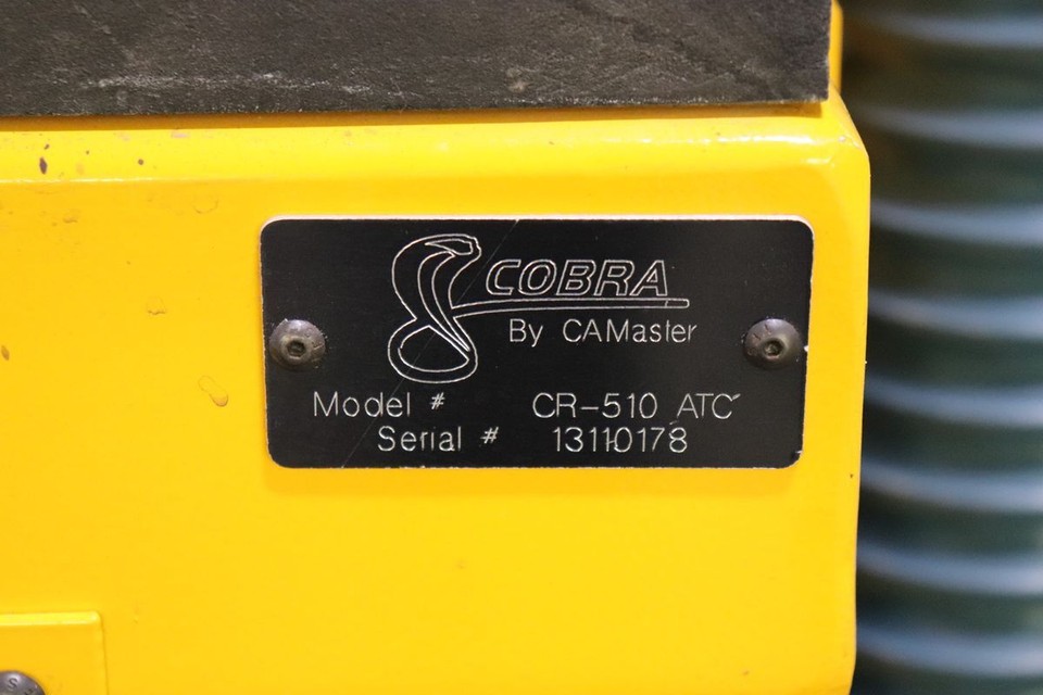 CAMaster CR-510 ATC Cobra 5′ x 10′ CNC Router w/ 20HP Vacuum Pump | eBay