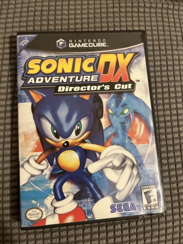 Sonic Adventure DX Director’s Cut (GameCube 2003). CIB w/ Manual. Black ...