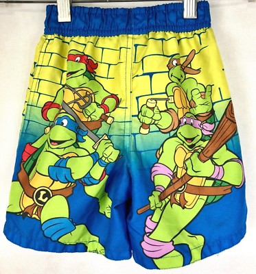 Teenage Mutant Ninja Turtles Baby Size 24M Nickelodeon Swimming Trunks ...