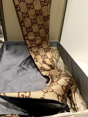 Gucci x Balenciaga The Hacker Project Thigh Boots Limited Edition Super ...