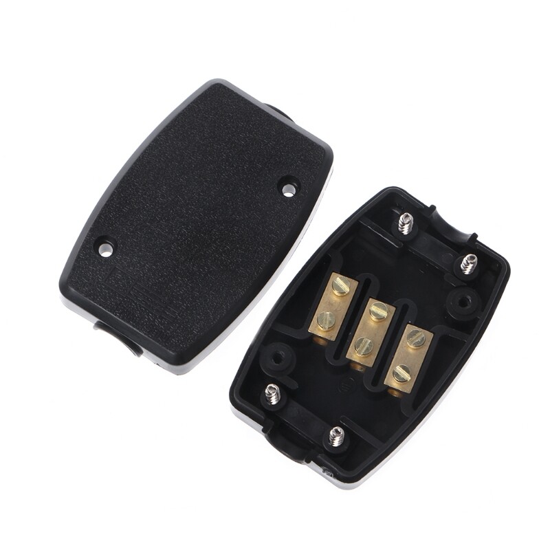 13A InLine Connector Box 3 Terminal Join Cable Wire Mains Electrical ...