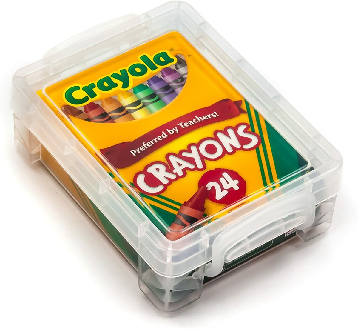 Plastic Crayon Containers No. 24 P Crayola Crayons: What's Inside The