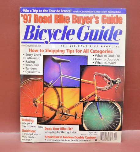 Bicycle Guide Magazine April 1997 - Strong Frames💖 | eBay