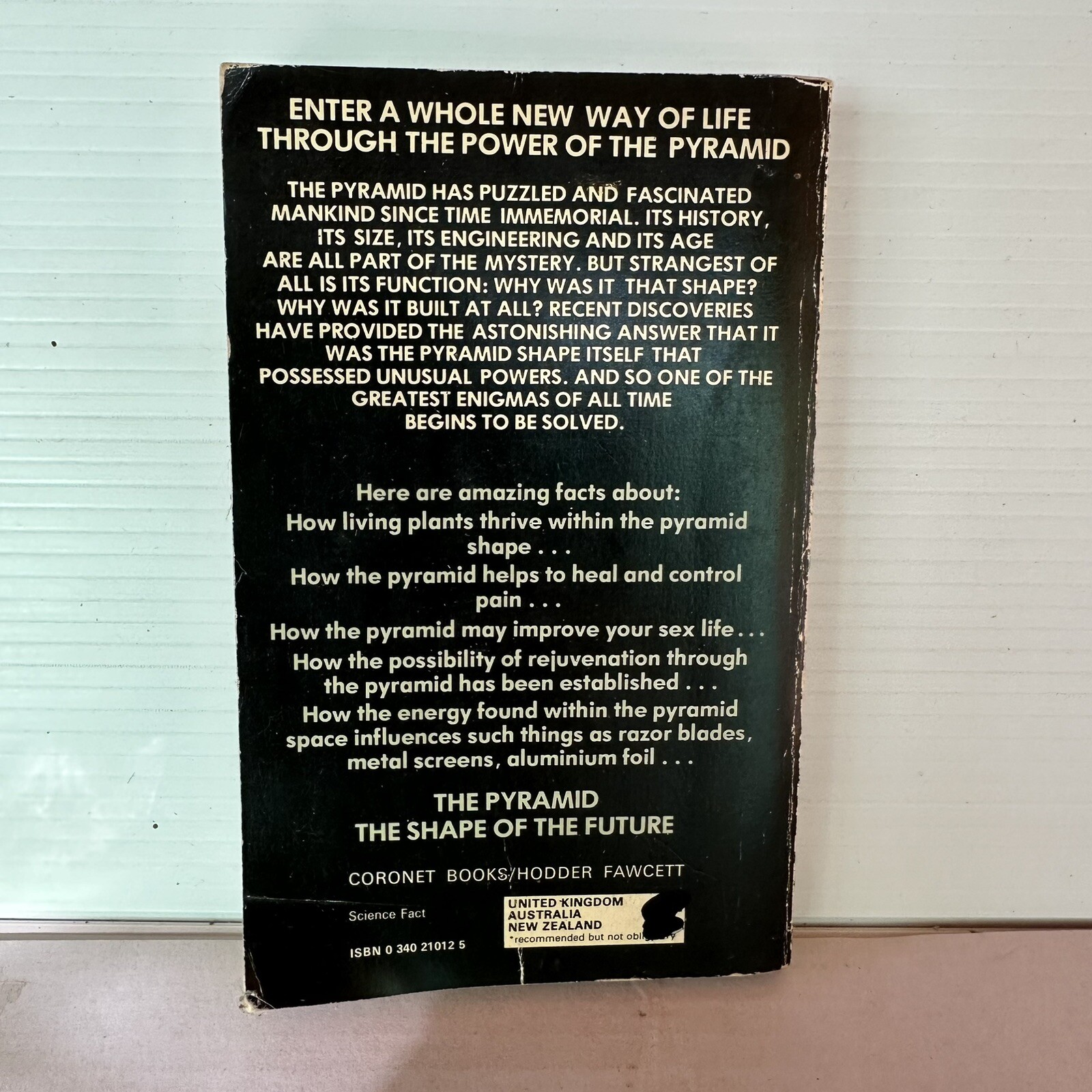 The Secret Power of Pyramids by Bill Scul & Ed Pettit 1978 | eBay