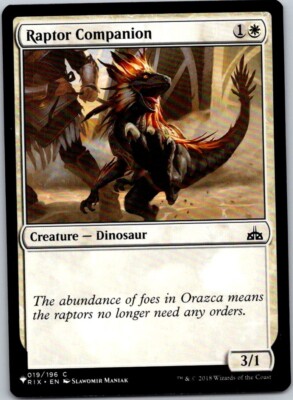 Magic the Gathering Raptor Companion Mystery Booster MTG Free Shipping ...