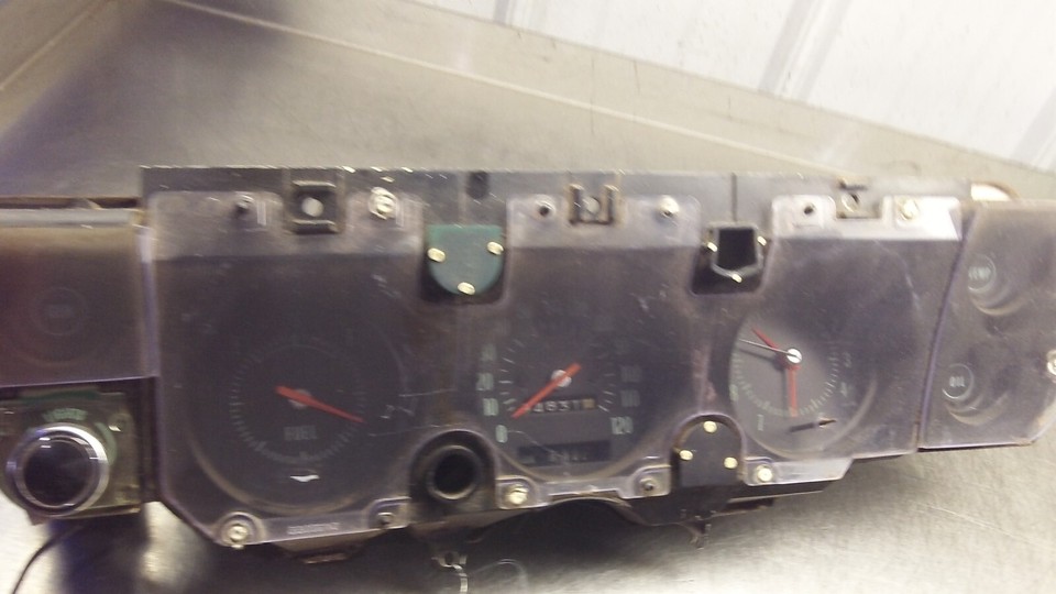 70 72 Chevrolet Chevelle Gauge Cluster Speedometer tested G2-7 | eBay