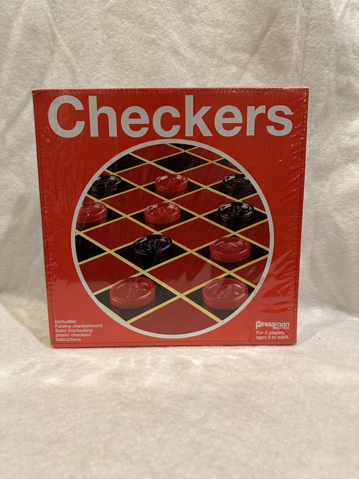 Pressman+Checkers+Board+Game for sale online | eBay