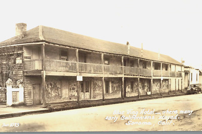 VIntage Postcard-Blue Wing Hotel, where early Californians stayed ...
