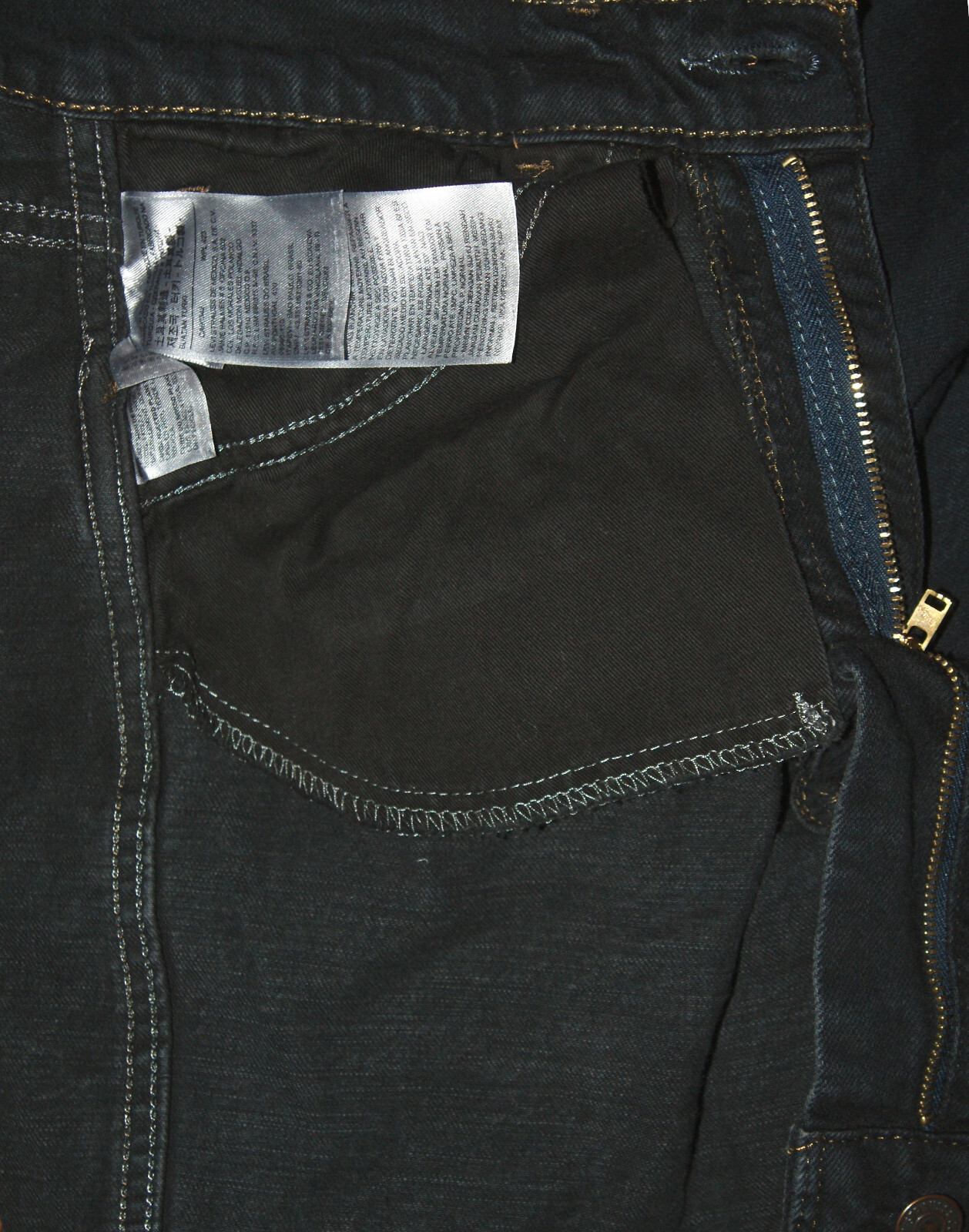 LEVIS LVC 1960s BIG E 606 SKINNY ORANGE TAB STRETCH J… - Gem