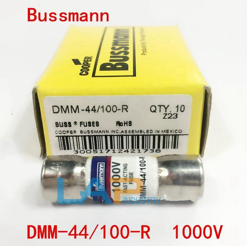 10PCS/Box New For BUSSMANN Multimeter Fuse 179189 DMM-44 100R 0.44A ...