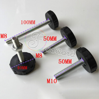 8mm 10mm Thread Adjustable Furniture Feet Levelling Height Table Legs ...