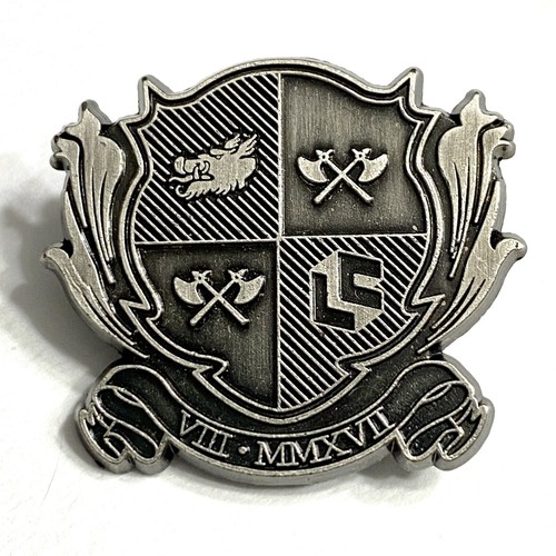 Kingdom Heraldic Shield Metal Pin Loot Crate August 2017 Collectible ...