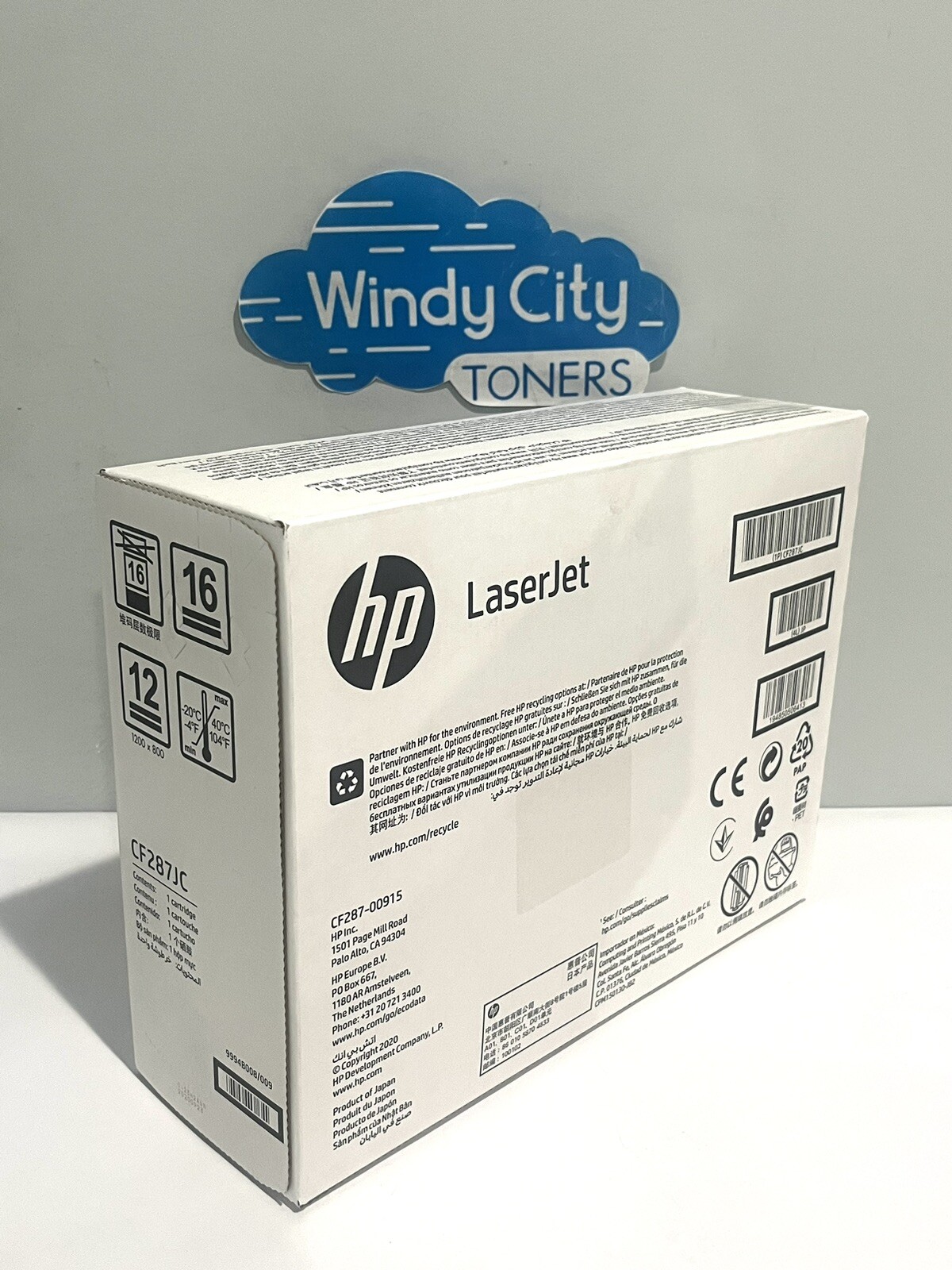 HP CF287JC Same As 87X Black Toner For LaserJet Enterprise M506dh New ...