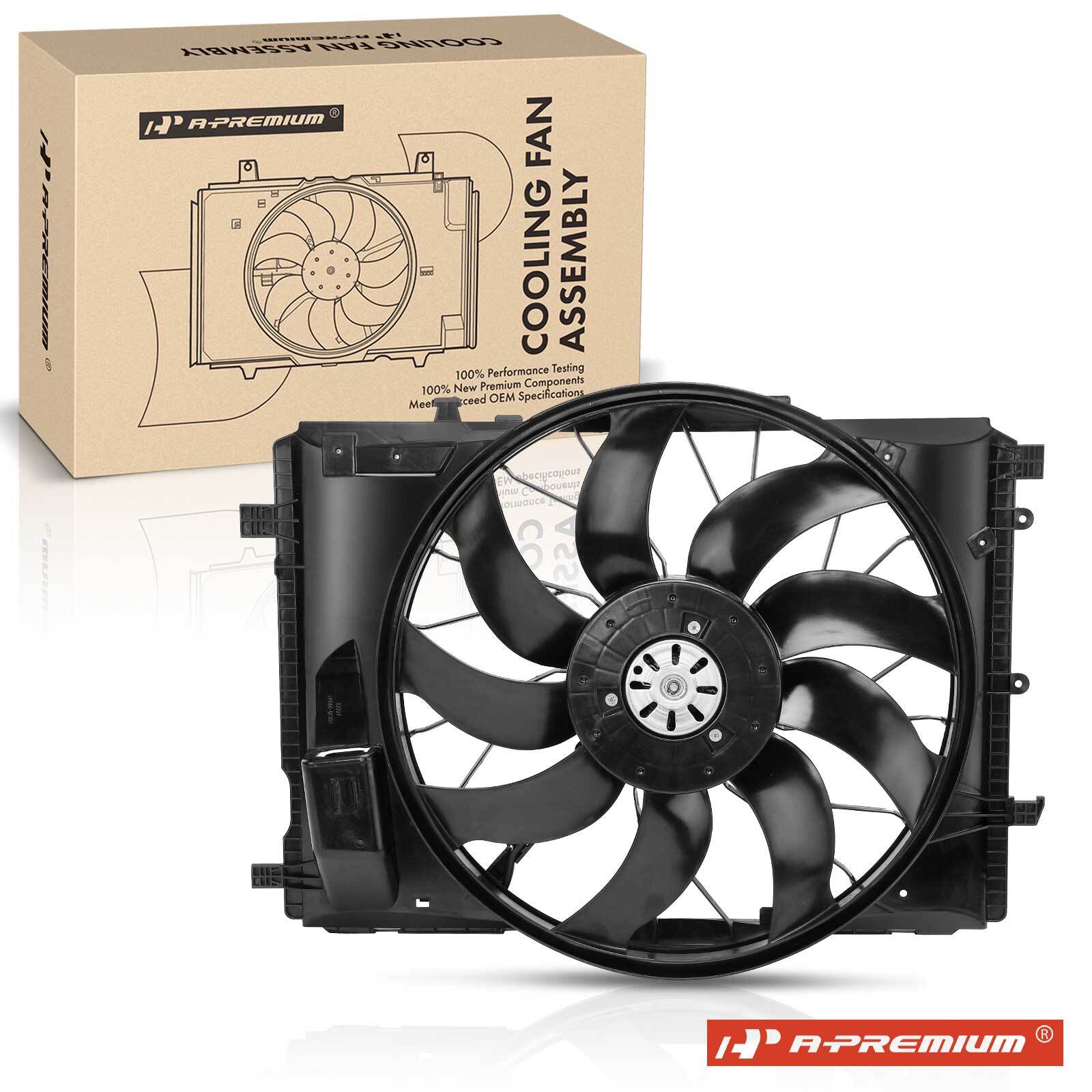 A-Premium Cooling Fan Assembly with Brushless Motor for Mercedes-Benz ...