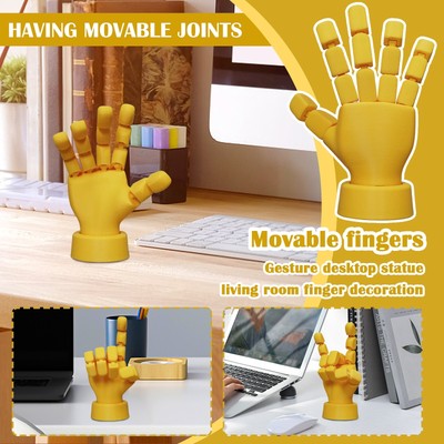 Movable Hands, Posable Hand Model For Drawing, Artist Drawing Manikin ...