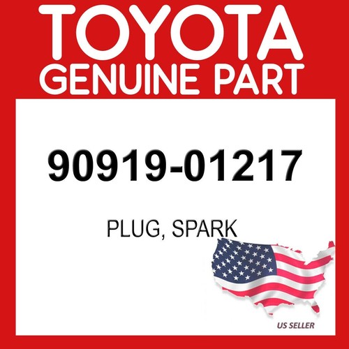 TOYOTA GENUINE OEM 90919-01217 PLUG, SPARK 9091901217 | eBay