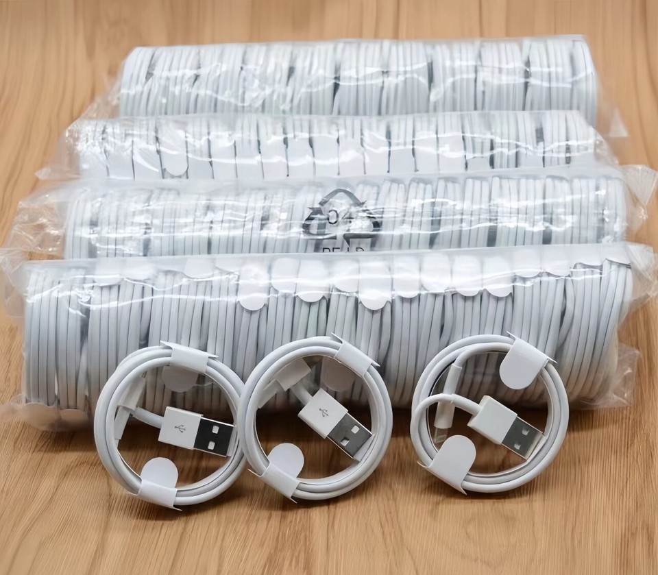 Lot 10X 3FT/6FT Foxconn USB Data Charger Cables Cords For iPhone 7 8 X ...