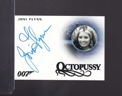 James Bond Archives 2015 Autograph Card A264 Joni Flynn as Octopussy ...