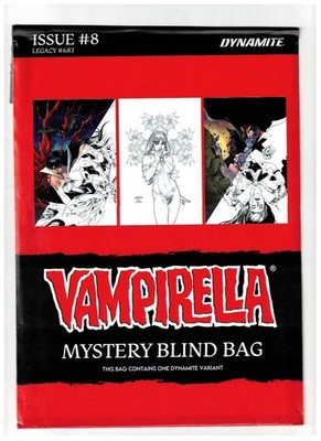 VAMPIRELLA #8 - MYSTERY VARIANT POLYBAGGED BLIND BAG EDITION - DYNAMITE ...