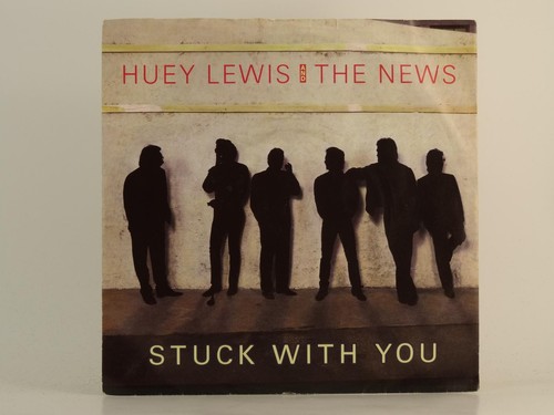 HUEY LEWIS AND THE NEWS STUCK WITH YOU (83) 2 Track 7" Single including ...