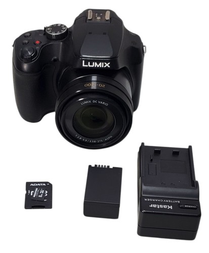 Panasonic LUMIX DC-FZ80 4K 60x Optical Zoom 18.1 MP f/2.8-5.9 Digital ...