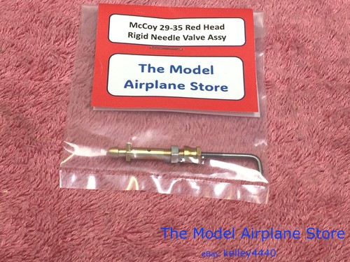McCoy 29 – 35 Red Head Rigid Type Needle Valve Assembly Model Airplane ...
