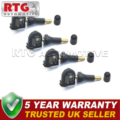 4x Tyre Pressure Monitoring System Sensor TPMS For Ford Focus Mondeo ...