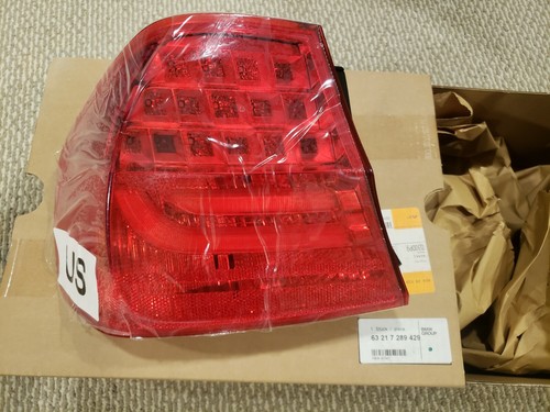 09-11 BMW OEM E90 335 328 LCI LED Rear Trunk Lid Outer Tail Light SET ...