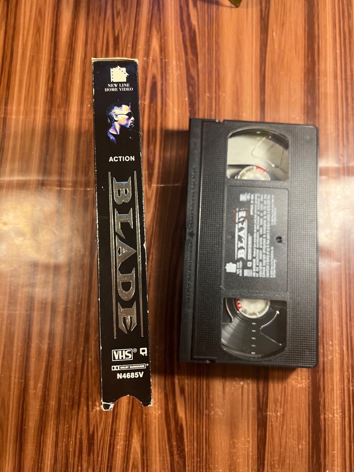 Blade VHS 1998 Movie Wesley Snipes Horror Sci-Fi Action Vampire 90's ...