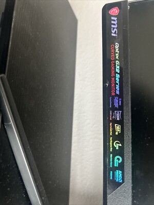 msi optix g32 series curved monitor 1080p 165Hz | eBay